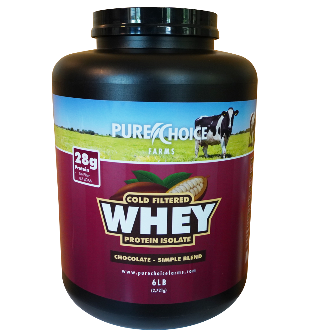 Chocolate Whey Isolate Protein Powder | Pure Choice Farms