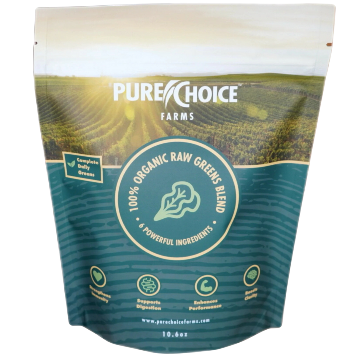Organic Greens Powder Superfood | Pure Choice Farms